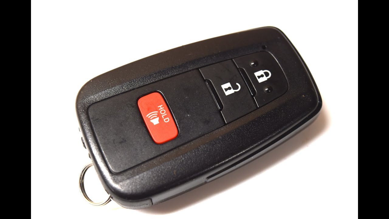2016-2022 Toyota Prius Key Fob Battery Replacement - EASY DIY - YouTube