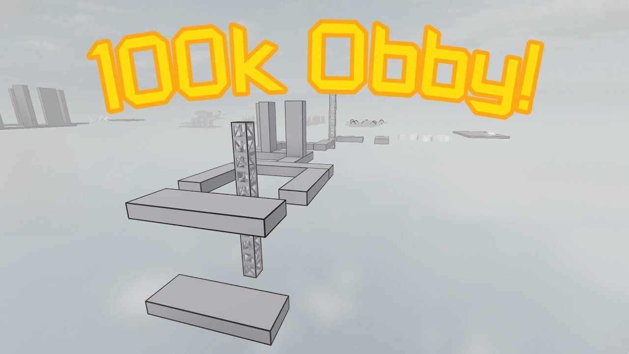 100k Obby record in Roblox Time Records! - YouTube