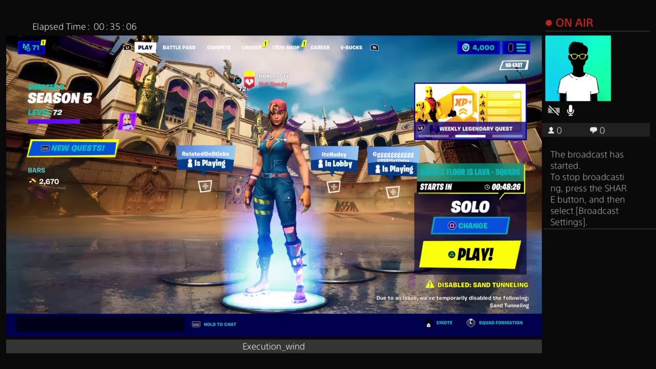 Voltic_Light's Live PS4 Broadcast - YouTube