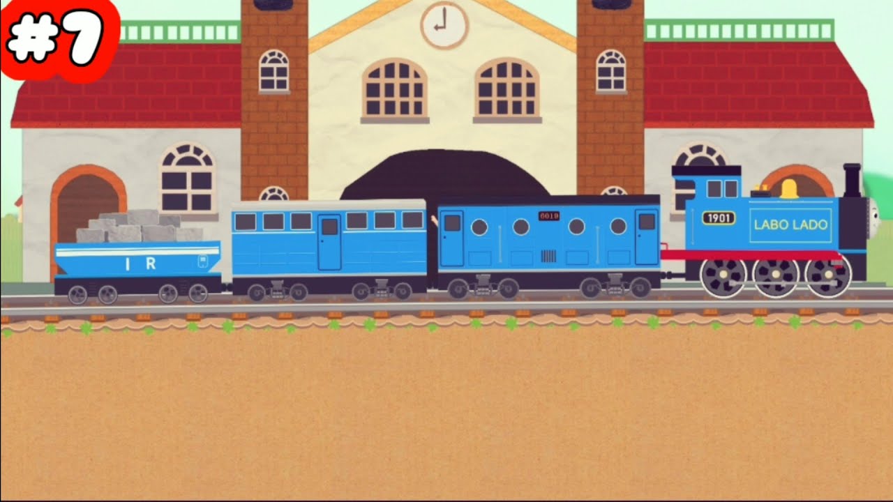 Labo Brick Train #7 - New Track With Thomas Blue&Thomas Black | Android ...