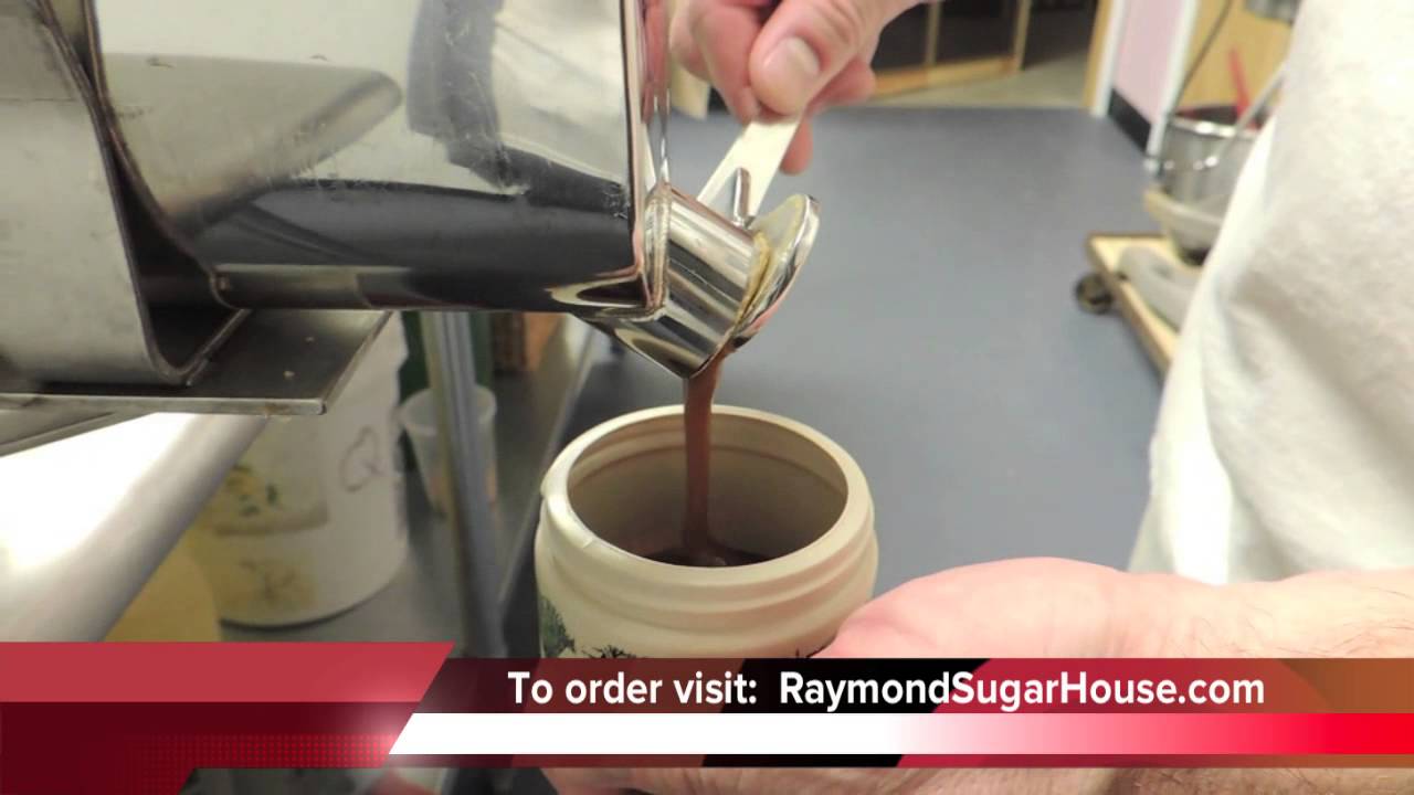 How we make Vermont Maple Cream at Raymond Sugarhouse - YouTube