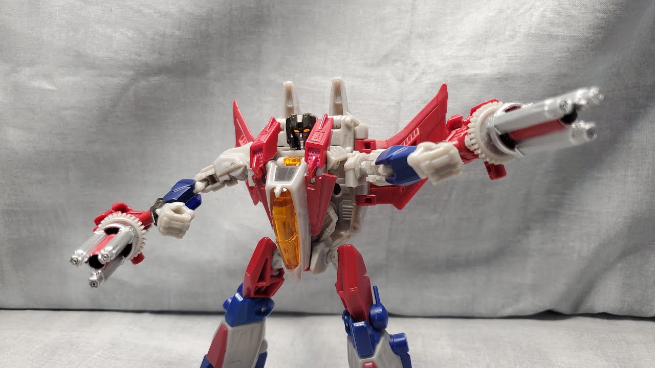 Transformers: Fall of Cybertron Deluxe Class Starscream Review - YouTube