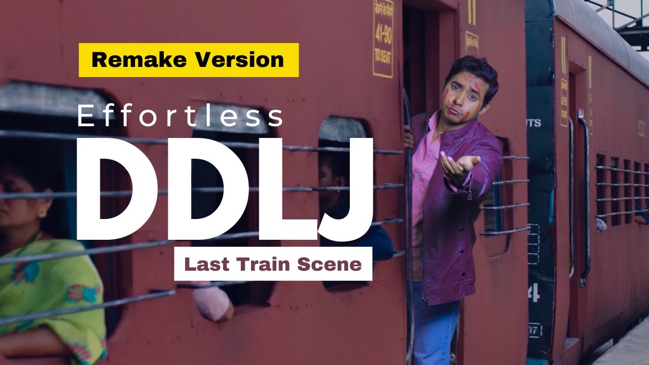 Effortless DDLJ - Tomorrow | Last Train Scene | Cult Fit | Edited ...