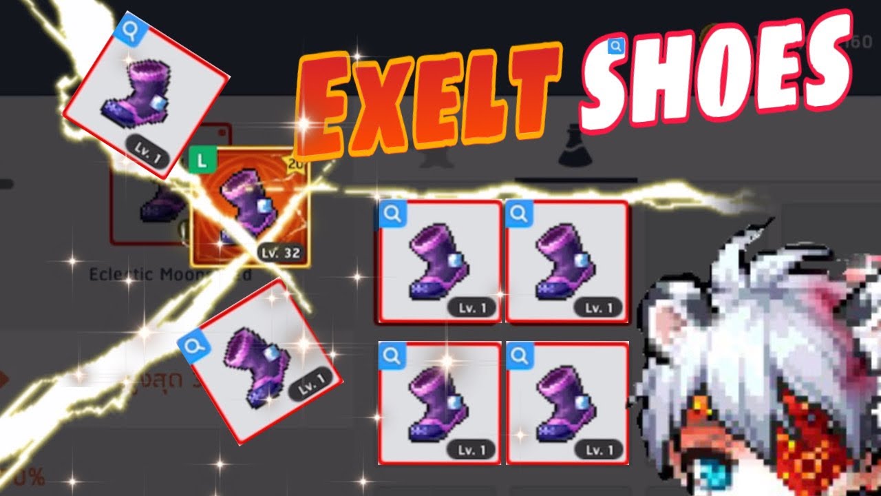 MapleStory M - Exalt Shoes ทำของทีละนิดจิตแจ่มใส (8/6/2024) - YouTube