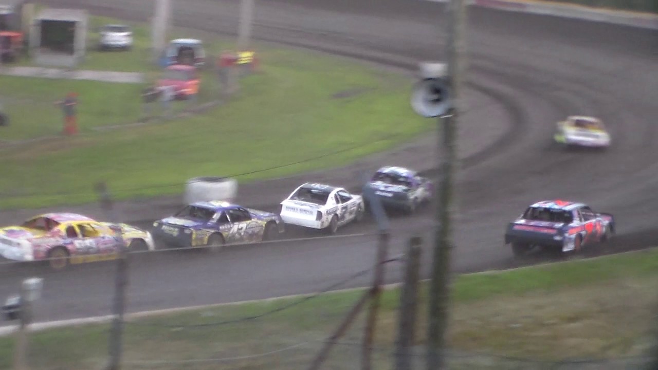 Stock Car Amain @ Hamilton County Speedway 07/08/17 - YouTube