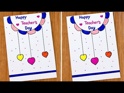 Teacher's Day Card / Teacher's Day Card Making / Teacher's Day Greeting Card 2026 / Card Making