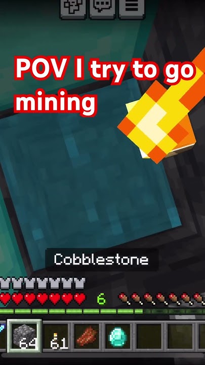 POV I try to go mining - YouTube
