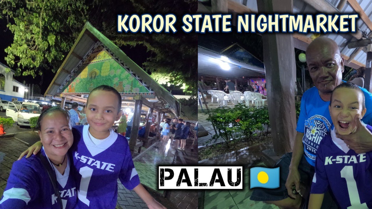FRIDAY NIGHT OUT IN THE ISLAND KOROR STATE NIGHTMARKET PALAU 🇵🇼 - YouTube