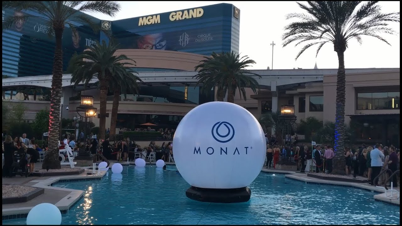 MONAT VIP Pool Party Spring 2019 - MGM Grand Las Vegas - YouTube