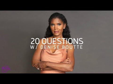 20 Questions with Denise Boutte | MyTime Movie Network - YouTube