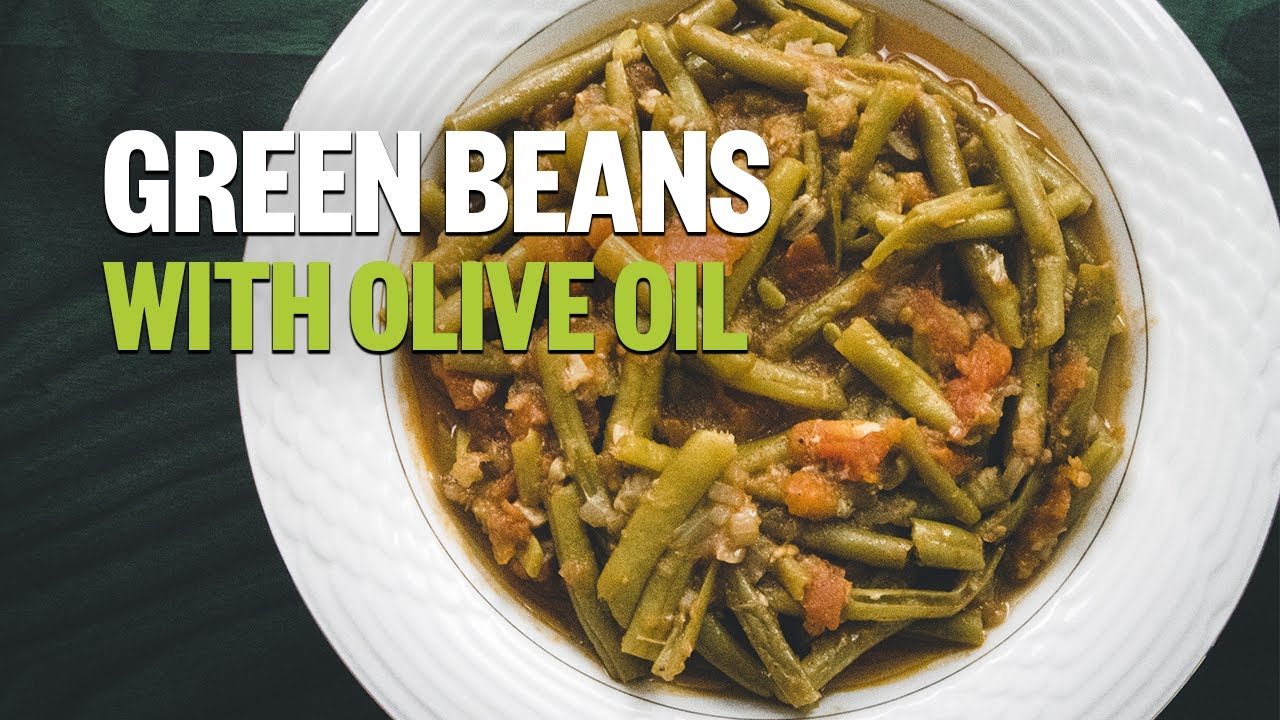How to Prepare the DELICIOUS Loubieh bi Zeit (Green Beans with Olive ...