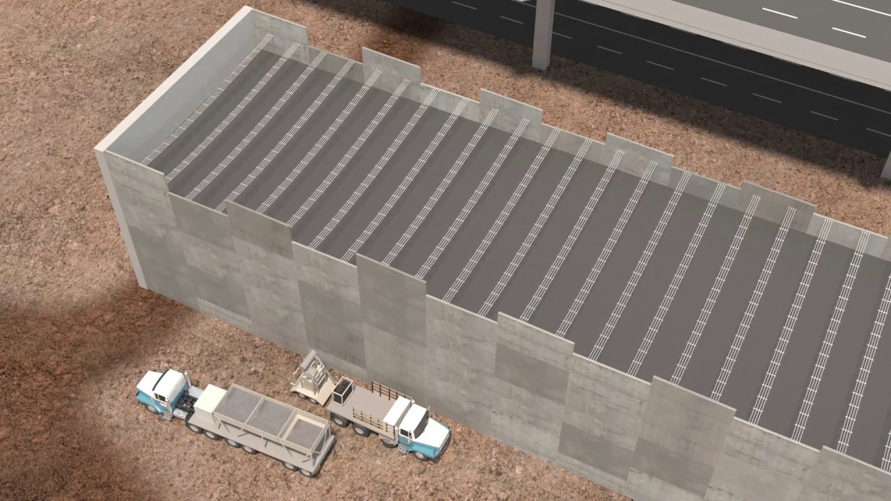Cell-Crete Corporation - Mechanically Stabilized Earth (MSE) Walls ...