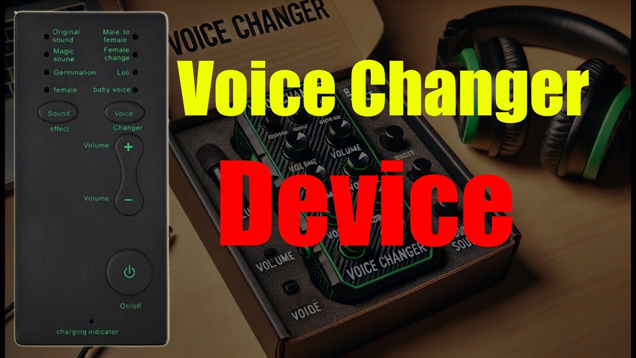 Voice Changer Device Review and Unboxing | Best Audio Modulator in 2024 ...