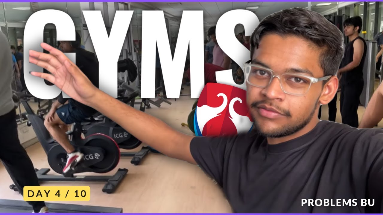 Gyms at Bennett University -- VLOG 4 || 10 Day VLOG Series🔥 - YouTube