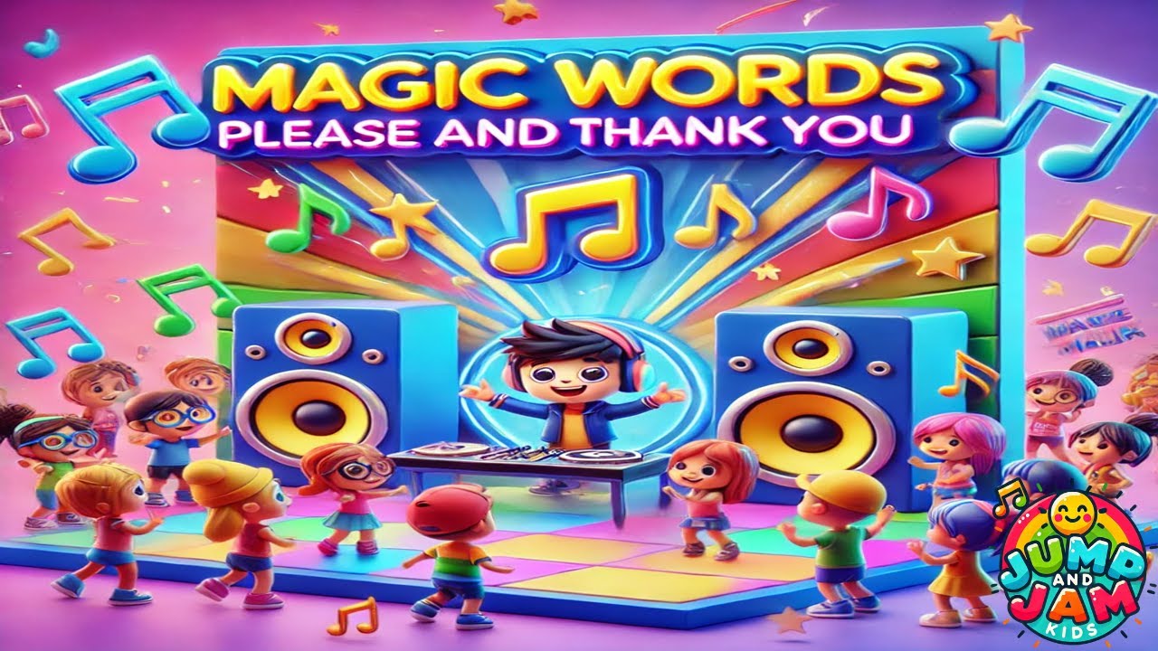 🎶 Magic Words Song | Please & Thank You | Fun Kids’ Manners Song! - YouTube