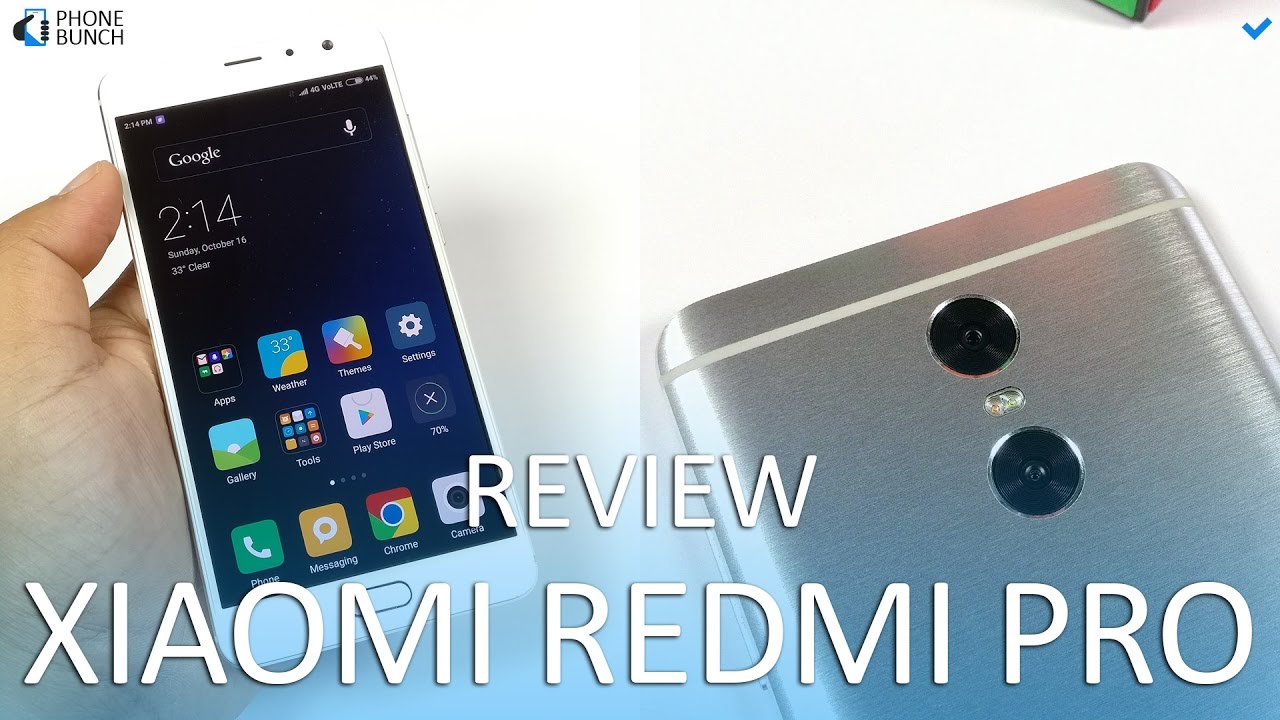 Xiaomi Redmi Pro Review - Dual Camera Smartphone - YouTube