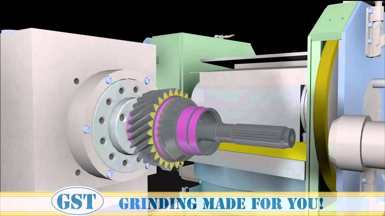 GST - Complete Machining Rotary Table (Joint) (english/chinese) - YouTube
