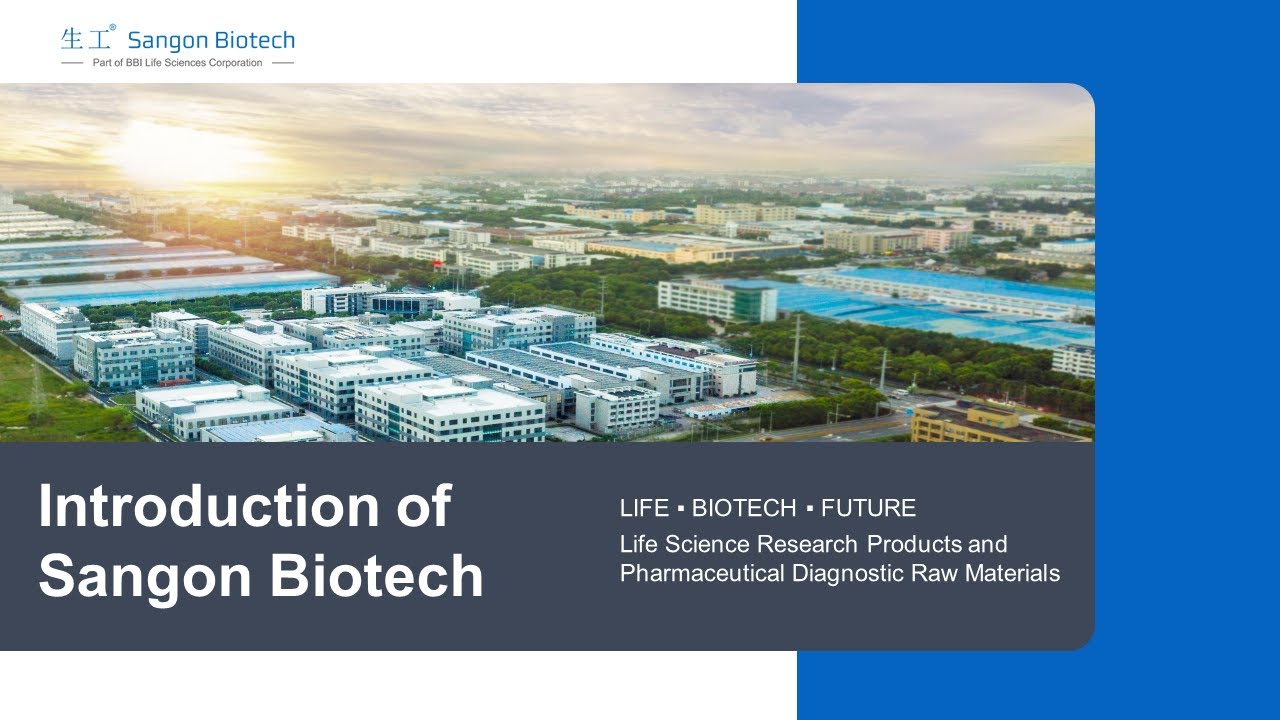 Introduction of Sangon Biotech - YouTube