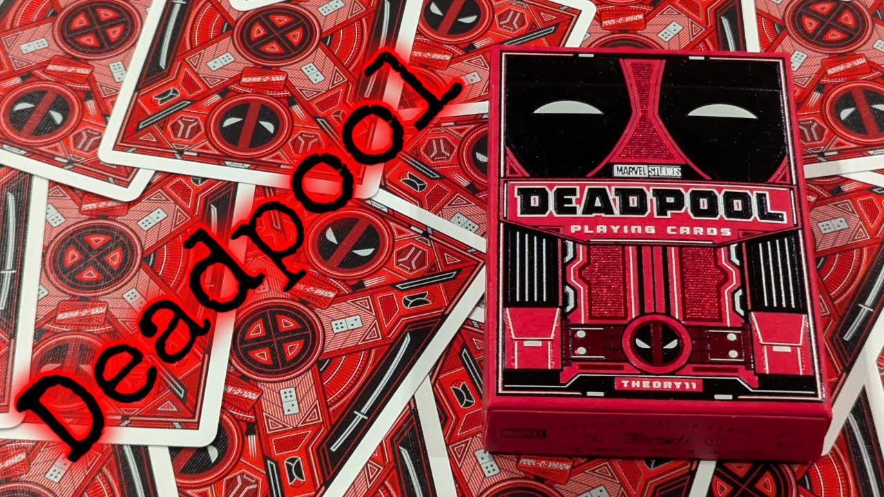 Daily deck review day 465 - Deadpool playing cards by Theory11 - YouTube