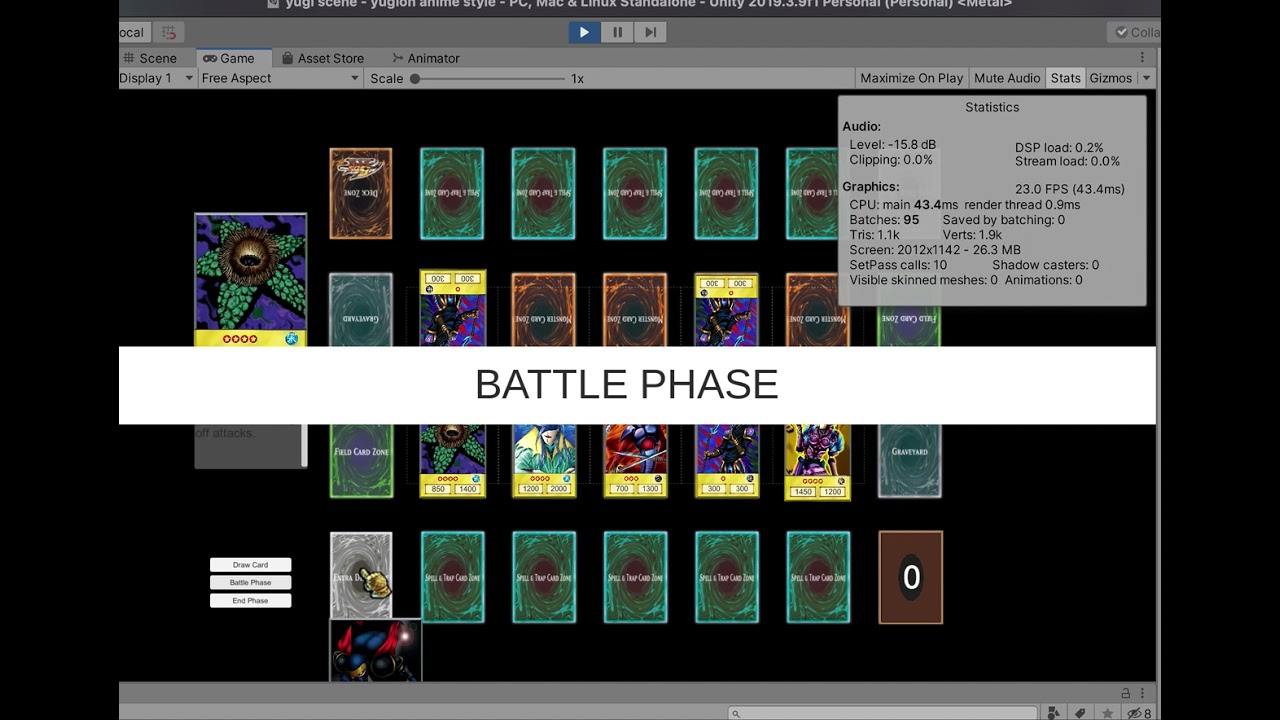 Unity Yu Gi Oh Clone - YouTube