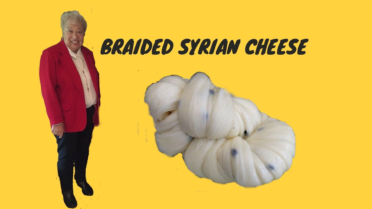 Braided Syrian Cheese - YouTube