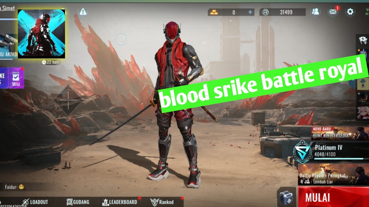 Blood strike game play android - YouTube