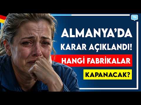 Almanya’da yaşam artık değişiyor! 100 Bin Kişi İşten Çıkarılıyor! (2026)