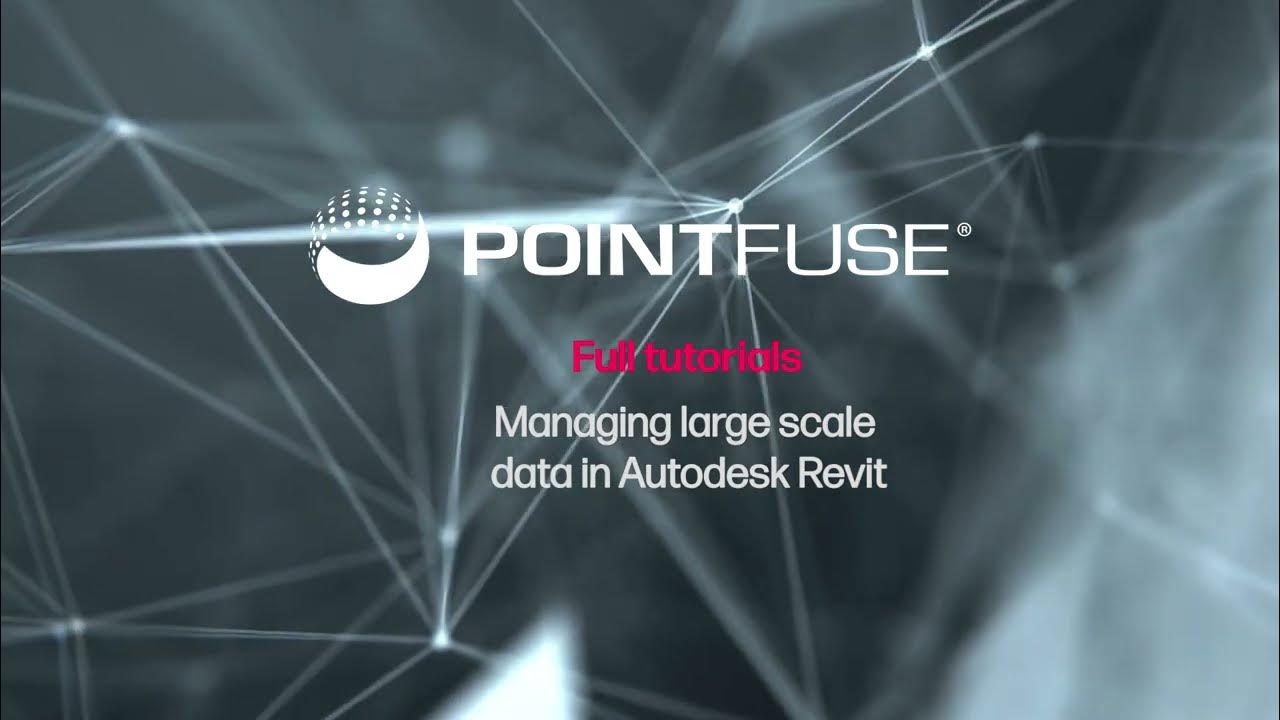 PointFuse Revit plugin - Managing imported mesh data (full tutorial) - YouTube