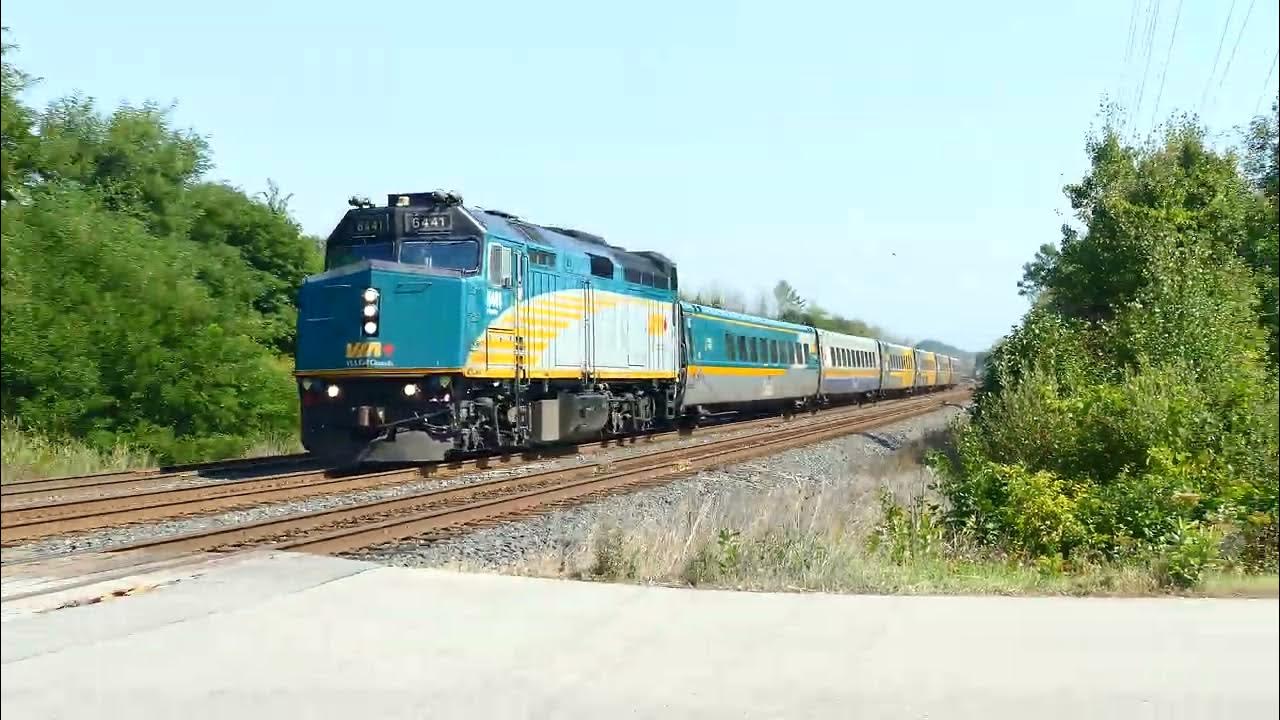 VIA 6441 West Passes Pentecostal Road - YouTube