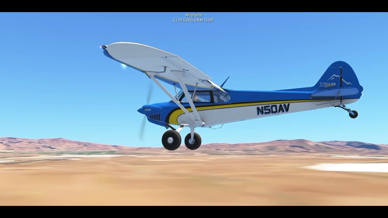 INFINITE FLIGHT X3 Cub landing at Napa, CA. - YouTube