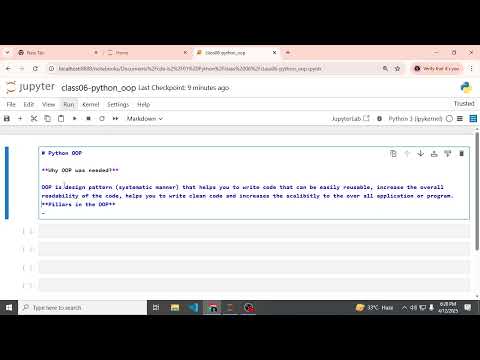 Class 07a - Python Advanced - Object Oriented Programming - YouTube