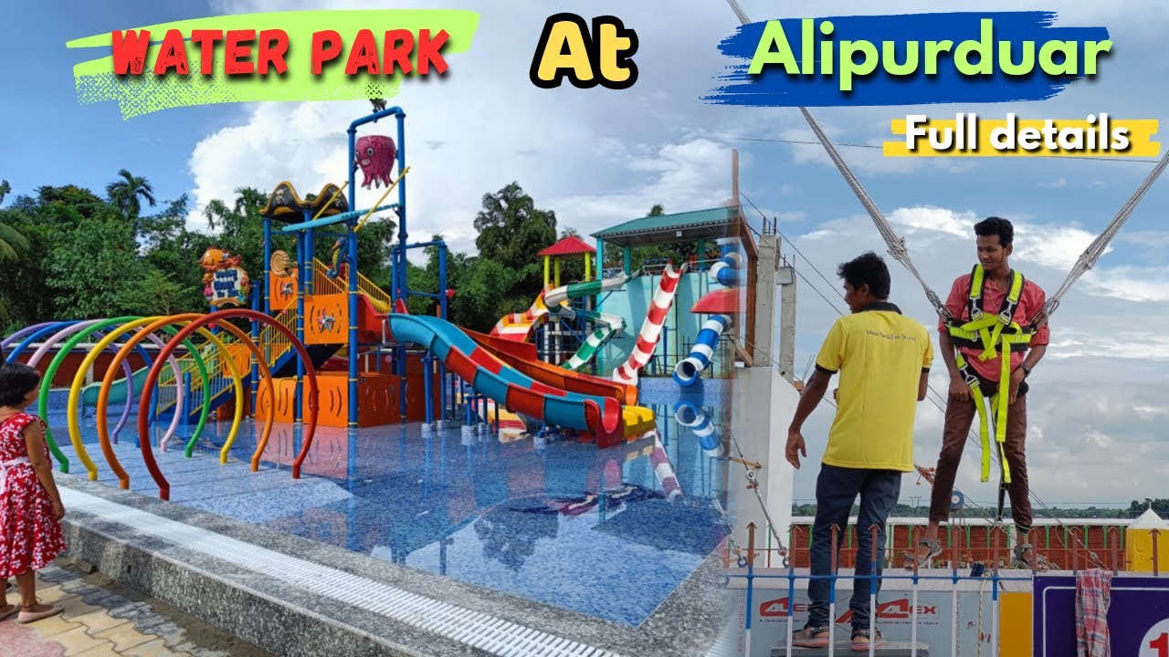 Biggest waterpark at Alipurduar | Maa paradise Amusement park and water ...