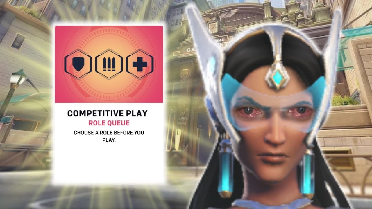 Playing Symmetra in Overwatch 2 Comp (cringe) - YouTube