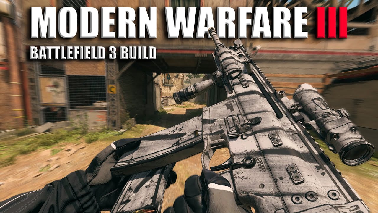 Call of Duty Modern Warfare III : Battlefield 3 Build Showcase 4K - YouTube