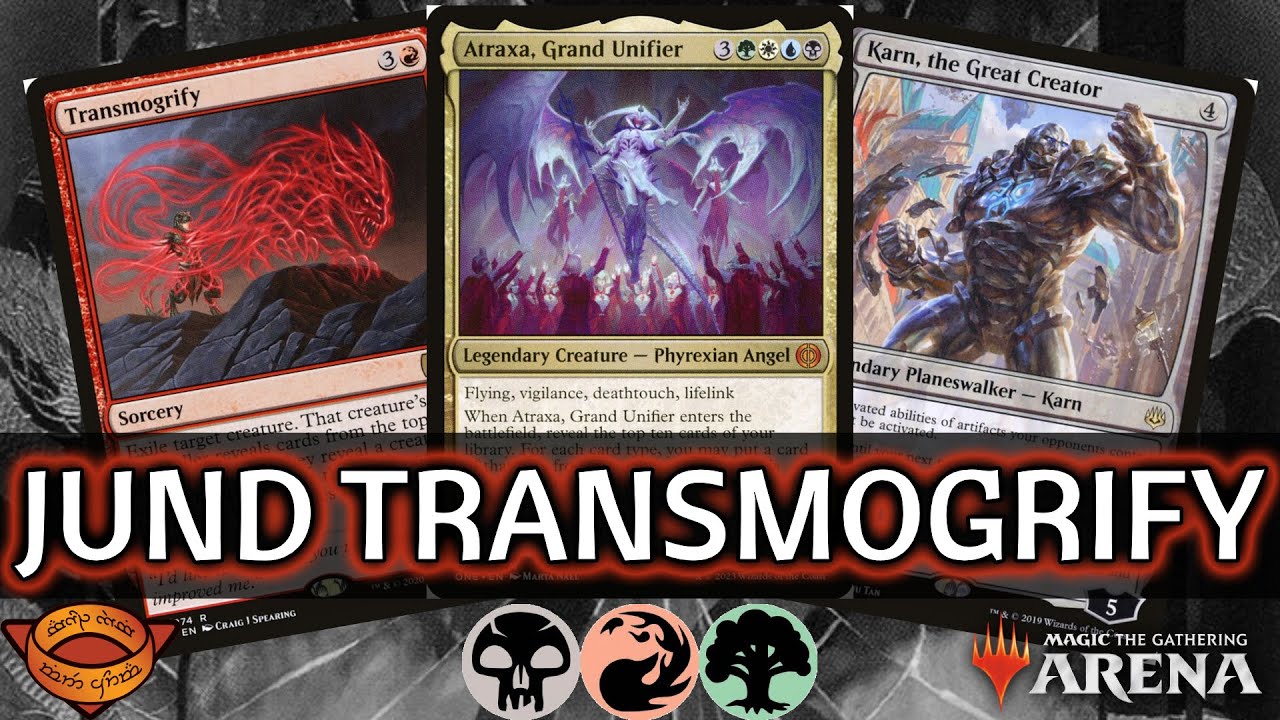 ⚫🔴🟢 Jund Transmogrify | MTG Arena | Explorer | BO3 | The Lord of the ...