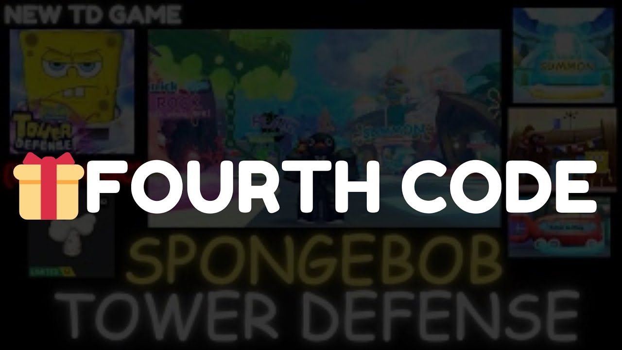 🎁SPONGEBOB TD NEW CODE! - YouTube