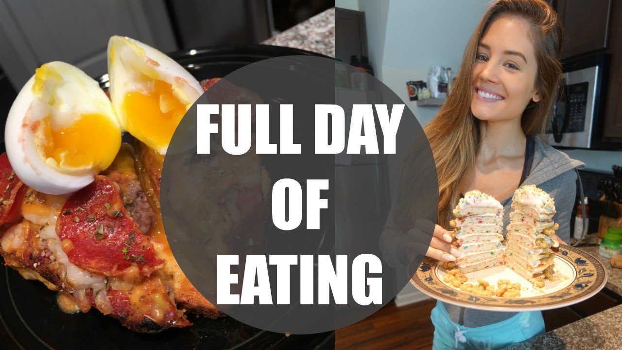 The Most Epic Full Day Of Eating Ever! - YouTube