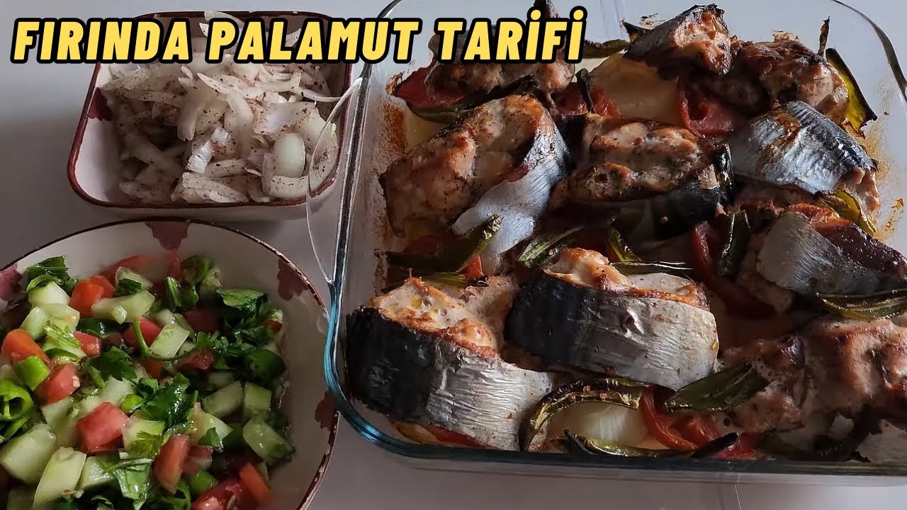 FIRINDA PALAMUT BALIK TARİFİ 🏆 SEBZELİ PALAMUT NASIL YAPILIR 🙏 KOLAY ...