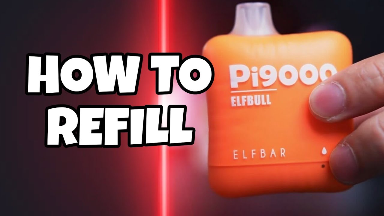 How to refill Elfbar Pi9000 | एल्फबार Pi9000 को कैसे रिफिल करें ! # ...