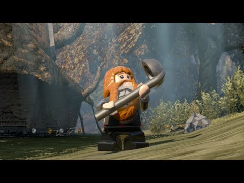 LEGO The Hobbit How to Unlock Bombur (young) & Free Roam Gameplay - YouTube