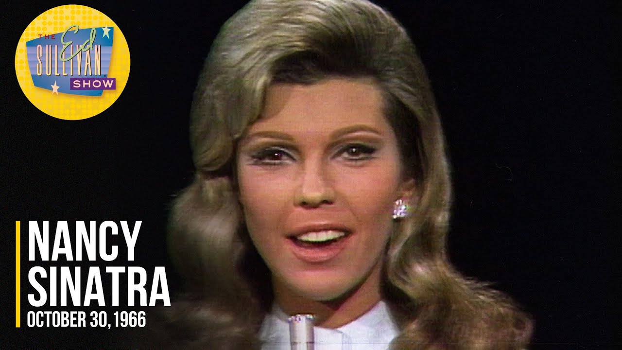 Nancy Sinatra "Strangers In The Night" on The Ed Sullivan Show - YouTube