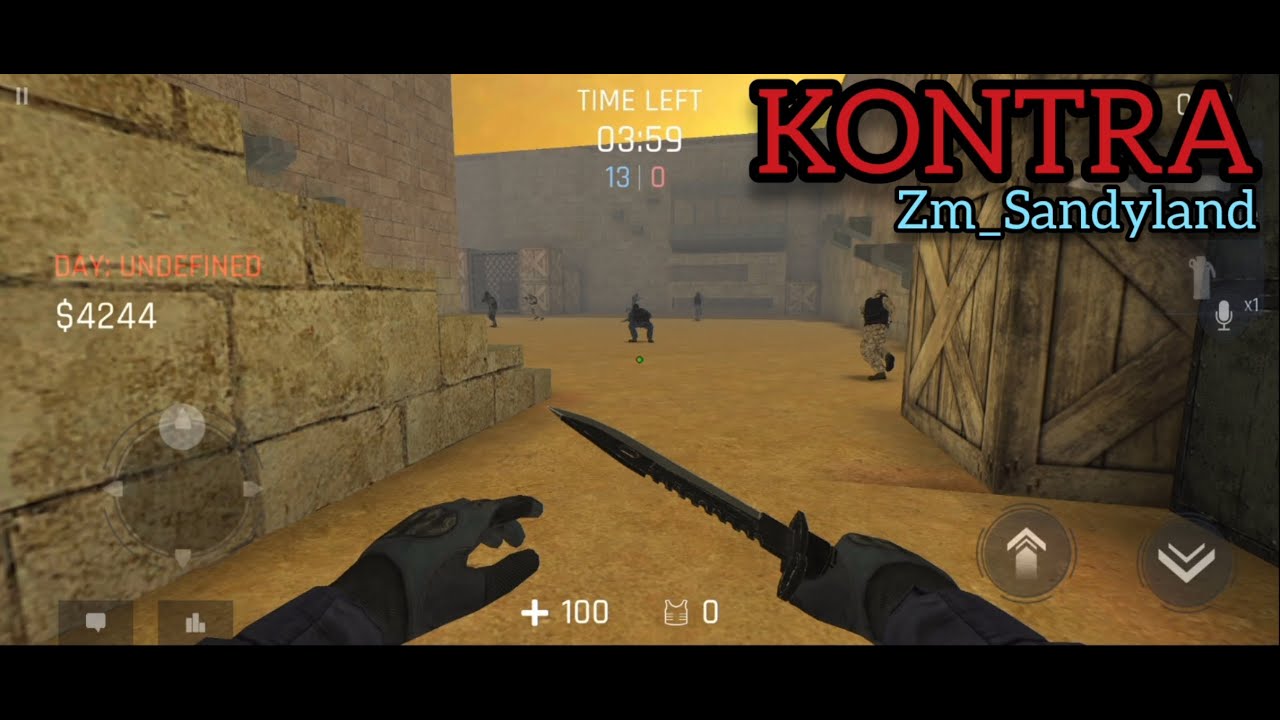 Kontra Multiplayer Fps | Zm_Sandyland | Zombie 🧟 mode Android gameplay ...