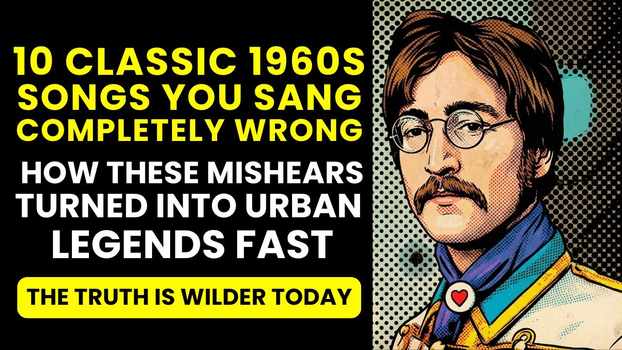 10 BIZARRE 1960s Lyrics People Misheard So Badly They Became Urban ...