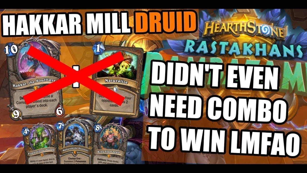 Meme Decks! (Hakkar Druid) - YouTube