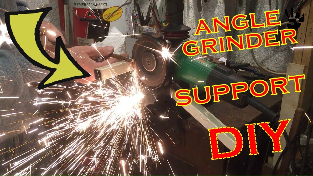 [#26] best angle grinder support ever - YouTube