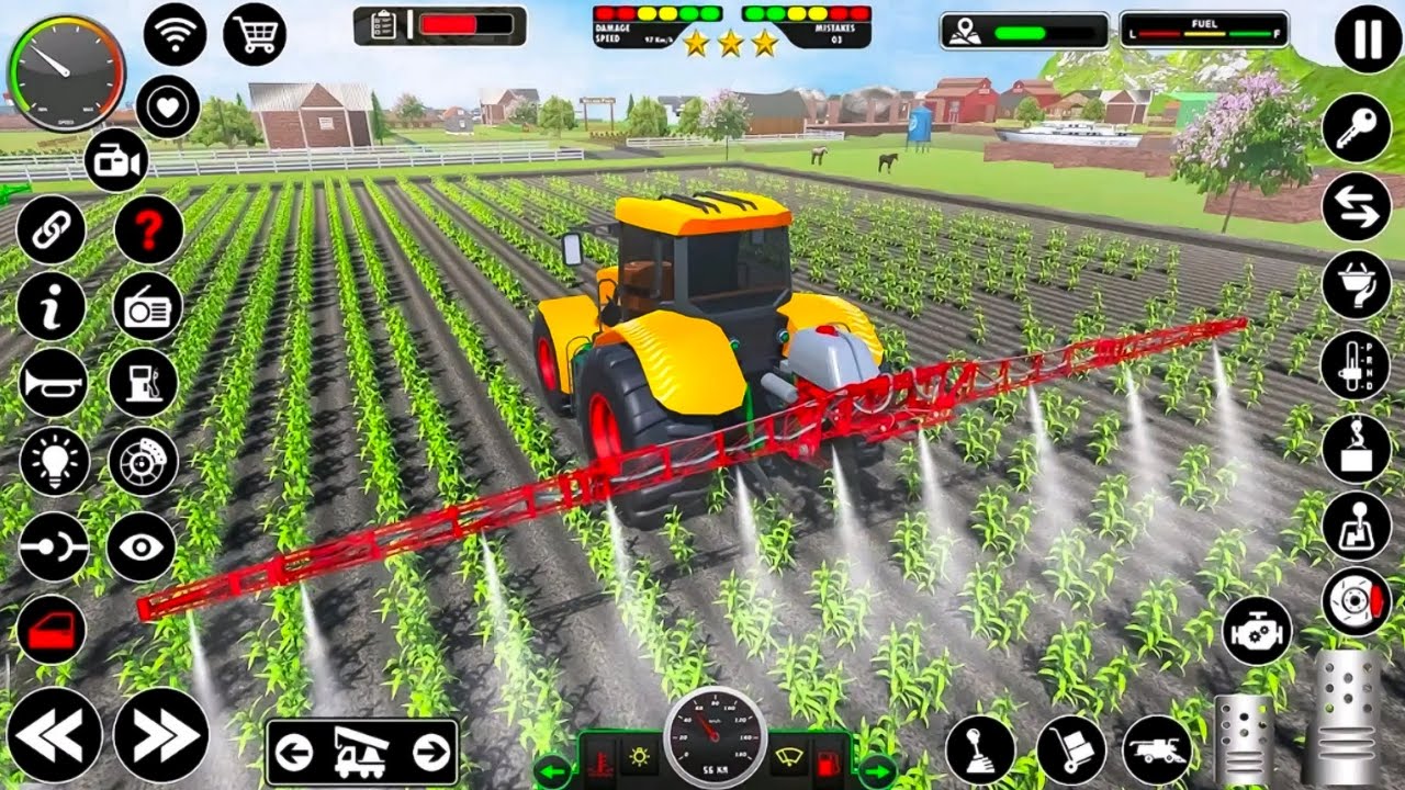 Indian Tractor Farming Simulator - Real Tractor Farm Driving 3D ...