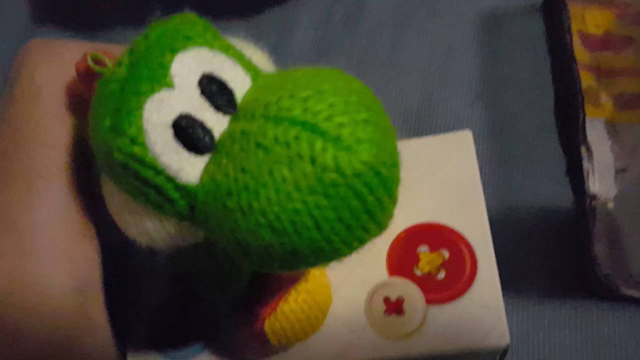 Unbox - Yoshi Lã Verde e Azul - Yarn Yoshi Green and Blue - Yoshi's ...