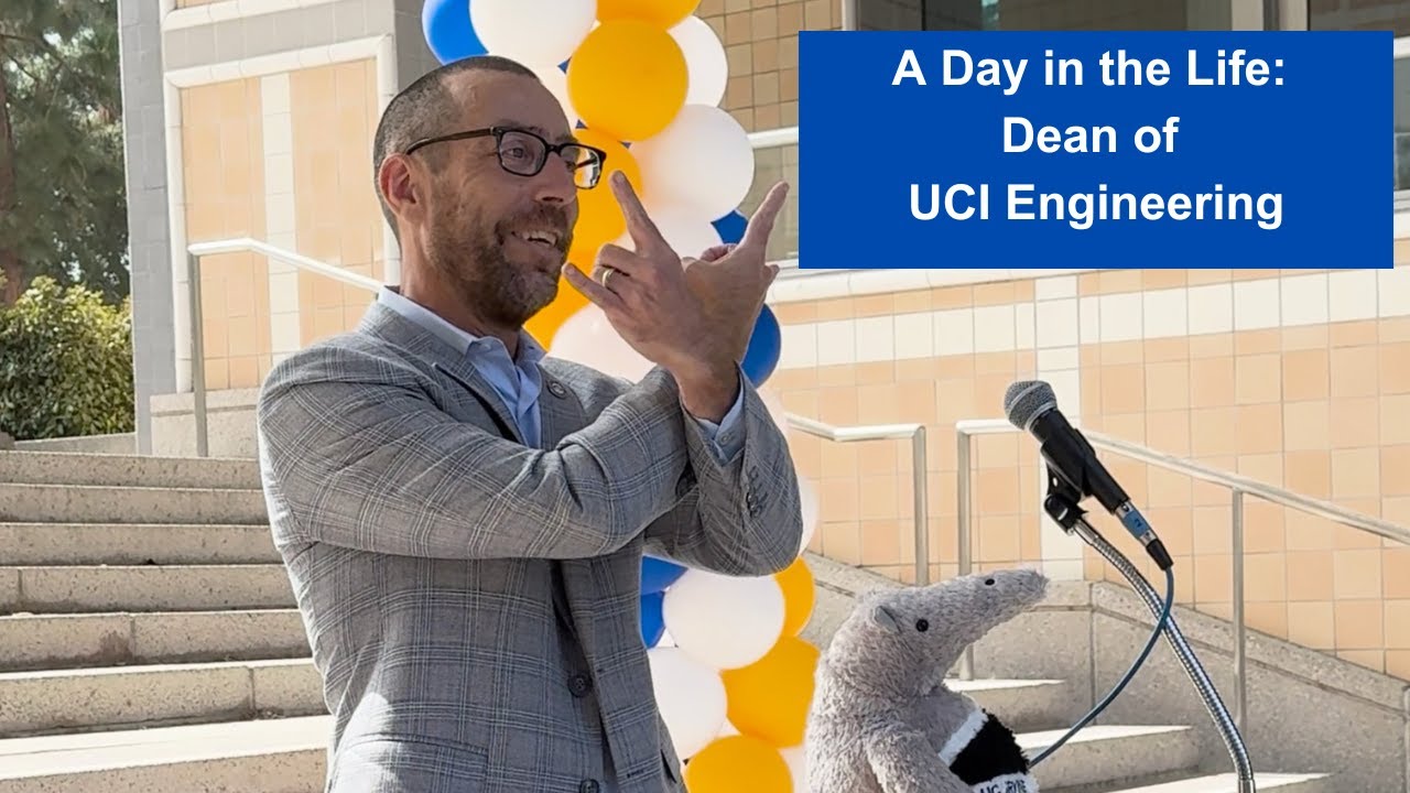 Day in the Life of UCI Dean of Engineering - YouTube