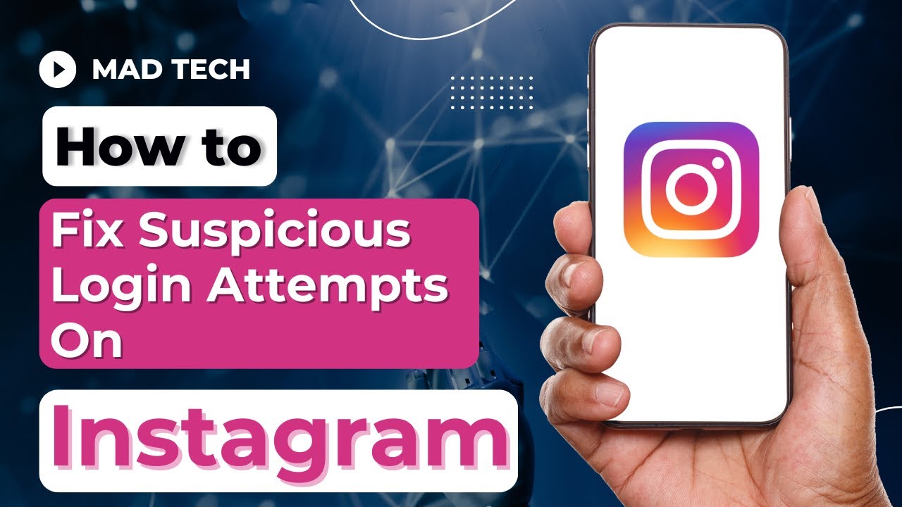 How to Fix Suspicious Login Attempts On Instagram? - YouTube