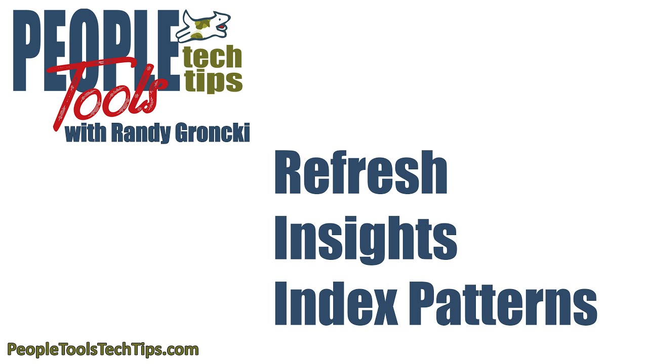Refresh Insights Index Patterns - YouTube